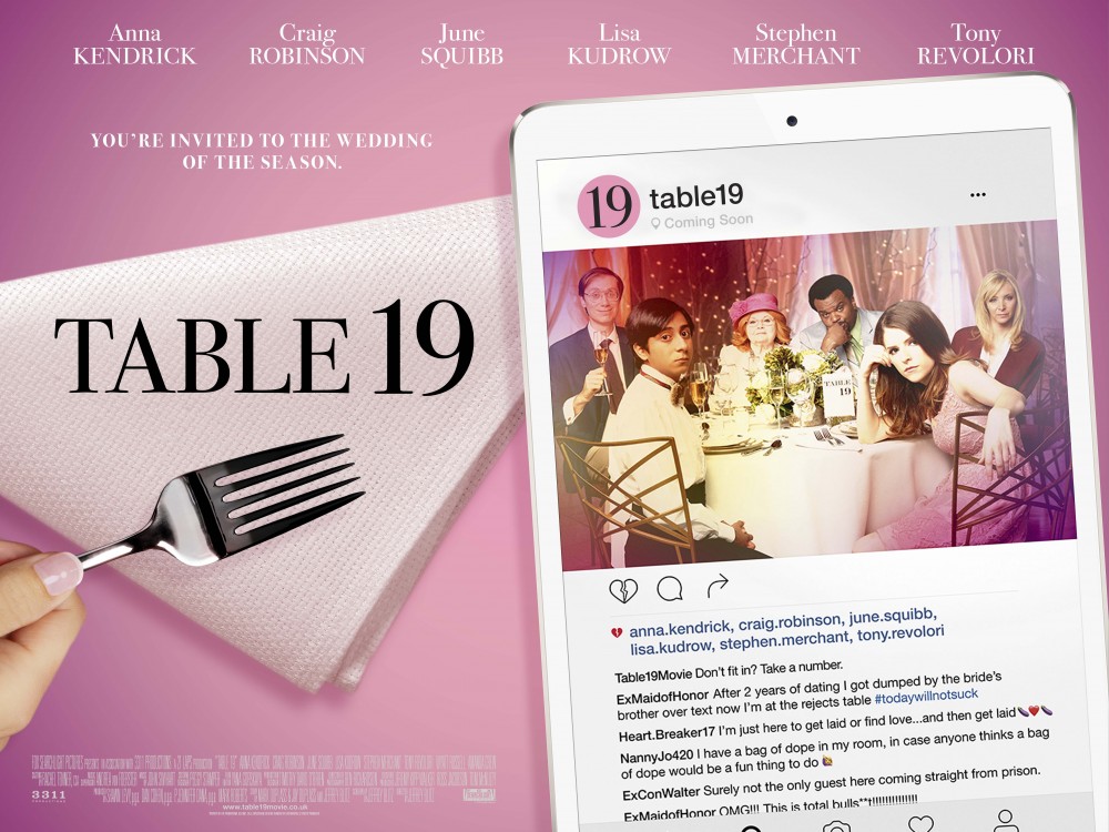 Anna Kendrick Is Head Of The Table In New Table 19 Poster & Featurette ...