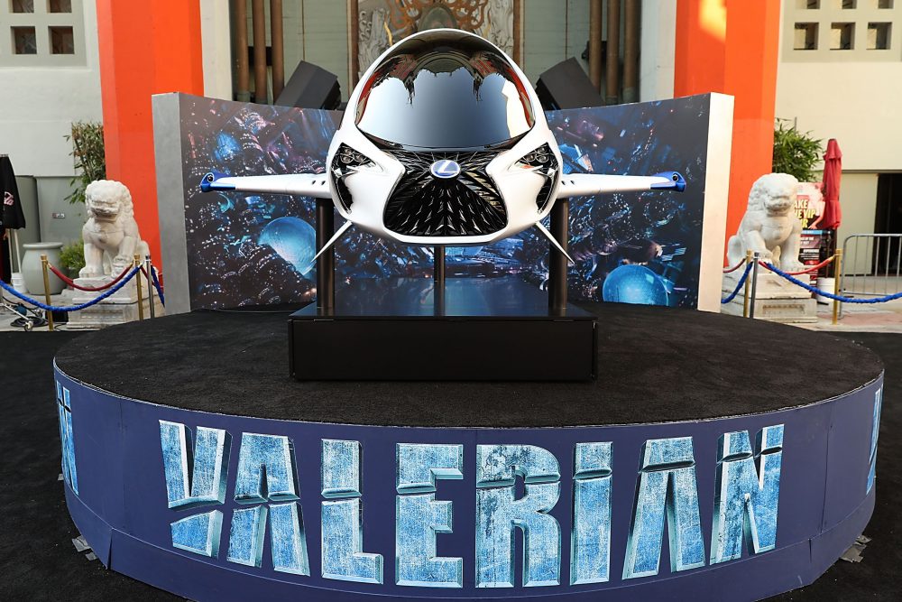 Lexus' Skyjet Arrives At The Valerian Premiere | Filmoria